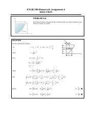ENGR 200 Homework 4 Solution Pdf ENGR 200 Homework Assignment 4
