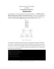 Implementation Of Graph Algorithms In C C For Programming Course Hero
