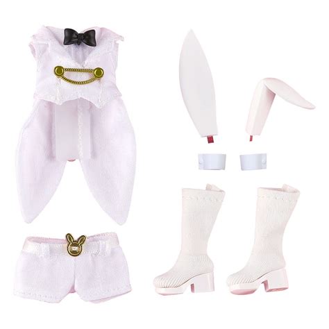 Nendoroid Accessories For Nendoroid Doll Figures Outfit Set Bunny Suit White Nendoworld