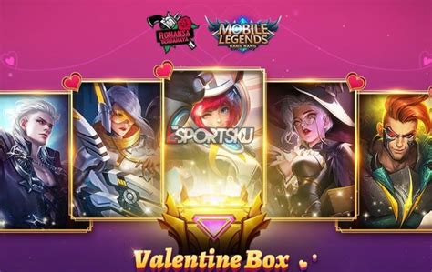 Bocoran Event Valentine Box 2024 Mobile Legends Ml Esportsku