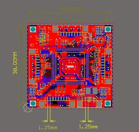 Gigabit Wide Voltage 38 38mm Mini Switch Module 4 8 Wire Full Gigabit Rj45 Interfaces Switch