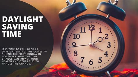 Daylight Saving Time When Do Clocks Fall Back In 2024