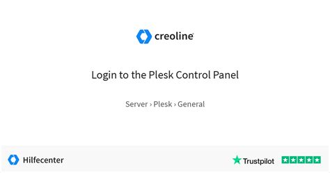 Login To The Plesk Control Panel