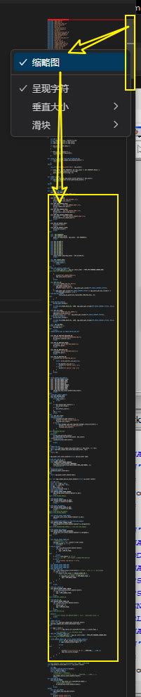 VSCode滚动条旁边的缩略图怎么显示或隐藏 败人两字非傲即惰 博客园