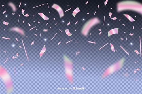 현실적인 홀로그램 색종이 배경 무료 벡터