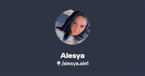 Alesyaale2 Twitter Instagram Tiktok Linktree
