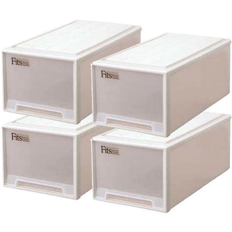 4個セット 天馬 Fits フィッツケース ディープ カプチーノ 幅39×奥行74×高さ30cm 工具・diy・パーツの店 Jjhouse
