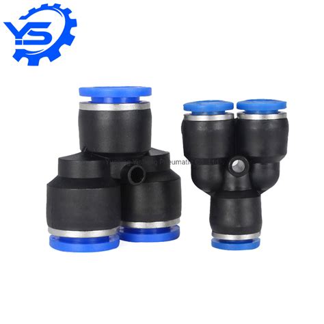 Py Three Way Quick Connector Fitting Py Pneumatic Air