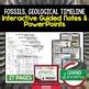 Fossils Guided Notes PowerPoints NGSS Google Distance Learning