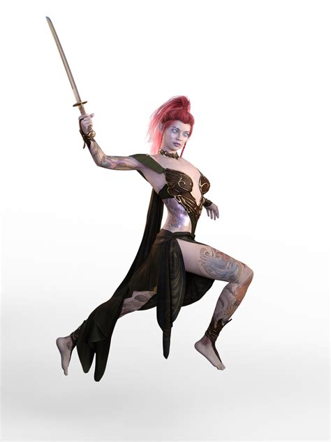 Download Woman Warrior Battle Royalty Free Stock Illustration Image