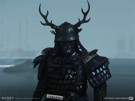 Artstation Ghost Of Tsushima Samurai Clan Armor Mitch