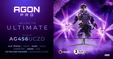 AOC lanza un pantallón OLED gaming de para PC