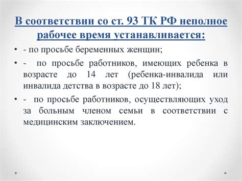 Рабочее время Online Presentation