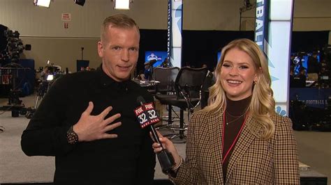 Nfl Combine Nbc Sports Chris Simms Explains To Fox 32s Cassie