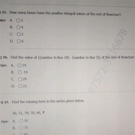 25 How Many Boxes Have The Positive Integral StudyX