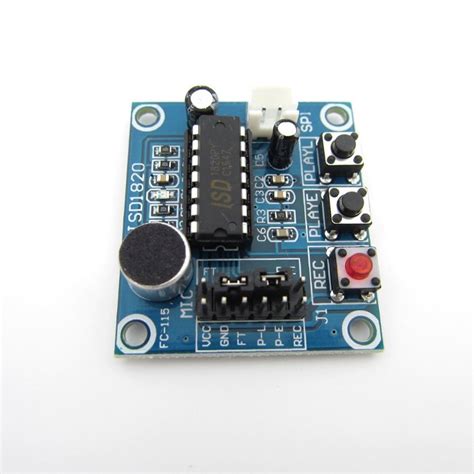 Isd Voice Recording Module With Mic And Loudspeaker Shopkichu