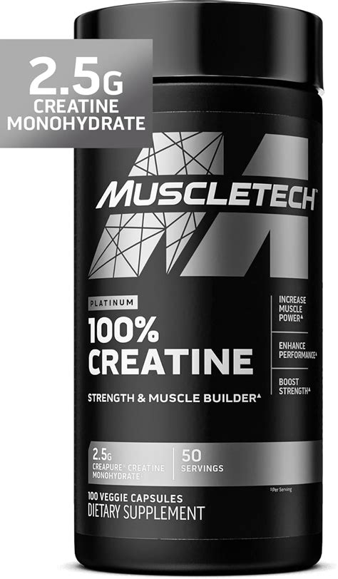Muscletech Platinum Creatine Monohydrate Capsules