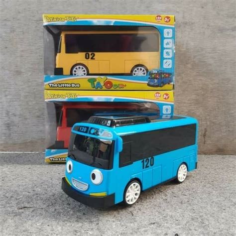 Jual Mainan Bus Tayo Light And Sound Mobil Bos Edukasi Batrei Edukatif