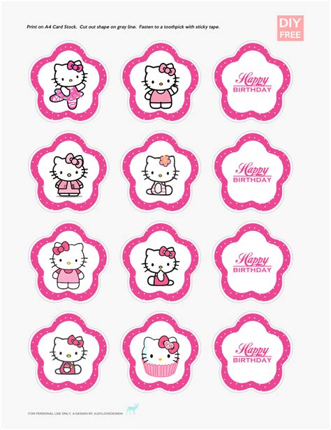 Hello Kitty Banner Template