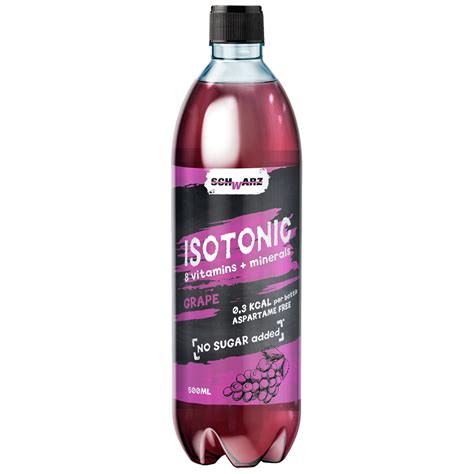 Напиток SCHWARZ Isotonic негазированный с содержанием сока винограда ...