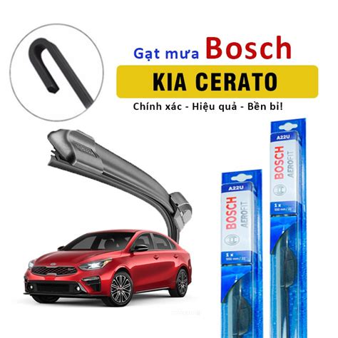Gạt Mưa Cho Xe Kia Cerato Thương Hiệu Bosch Chính Hãng Gạt Mưa Ô Tô