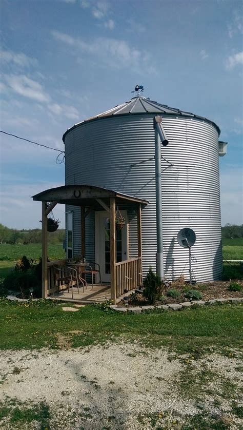 Grain Bin Houses Unique Houses Tiny Houses Cabin Ideas House Ideas