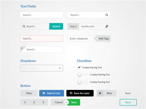 Semantic Ui Kit Sketch Resource Sketch Ui Kits Download Sketch Resource