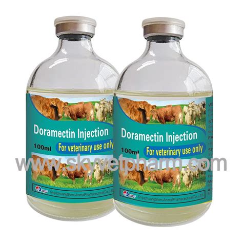 Doramectin Injection Cattle And Sheep 0 2 0 3mg Kg Body Weight I E