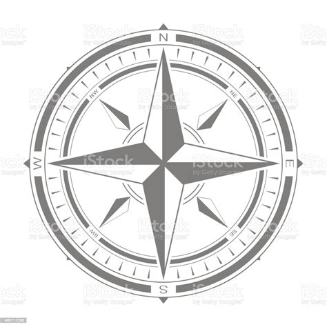 Vector Compass Rose Stock Illustration Download Image Now Adventure