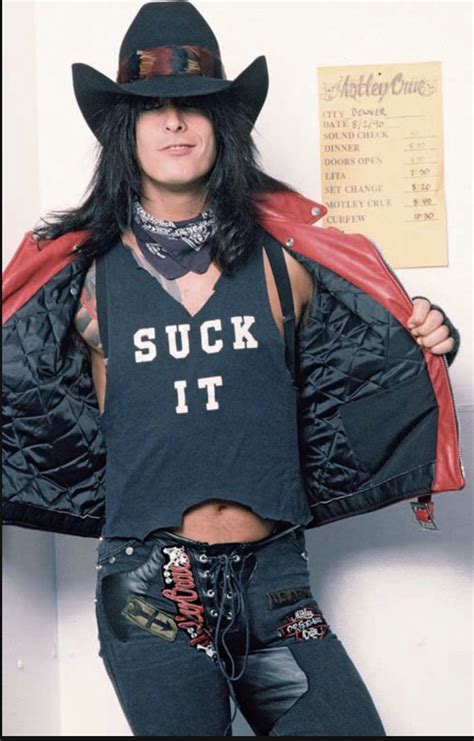 80s Groupie Motley Crue Nikki Sixx Motley Crüe Vince Neil Glam