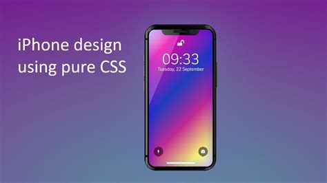 IPhone Design Using Pure CSS No Images Used