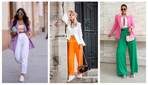 Combinaciones De Colores Para Outfits De Oficina Modernos Mujer