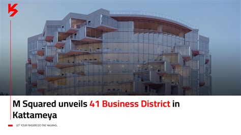 M Squared Unveils 41 Business District In Kattameya
