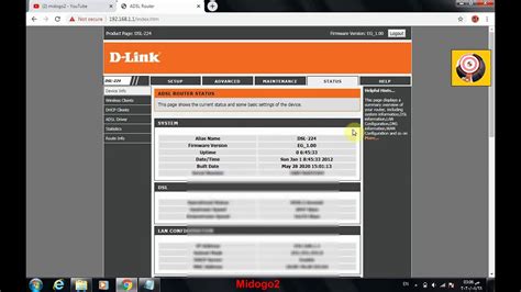 Dlink Dsl 224 Dlink 224 Firmware Version 2020 Unlock YouTube