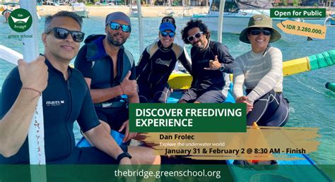 Discover Freediving Experience Dan Frolec The Bridge