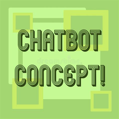 Handwriting Text Chatbot Concept Concept Meaning Virtual Assistant