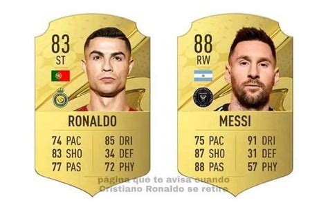 Lionel Messi And Cristiano Ronaldo Ratings In EA Sports FC Leak Online