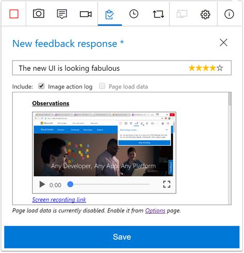 Test Feedback Extension Create Artifacts Azure Devops Blog