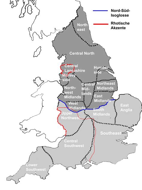 English Dialects In England West East Midlands Northeast Wikimedia