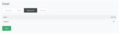 Signatures Zammad Admin Documentation Documentation