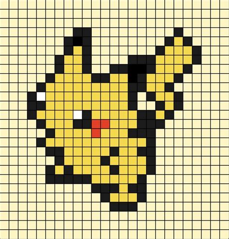 Pikachu Pixel Art Pixel Art Pixel Art Pattern Pixel Art Games