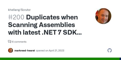 duplicates when scanning assemblies with latest 7 sdk versions
