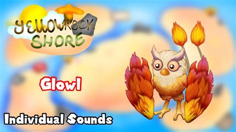 Glowl The Yellowrock Shore Individual Sounds Animated Youtube