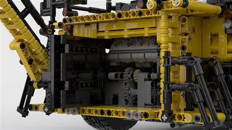Lego Moc Rc Mining Dump Truck Muldenkipper By Domi333555 Rebrickable