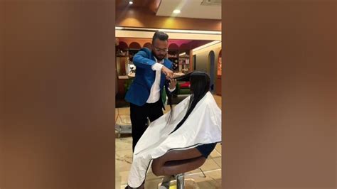 Haircut With Hair Colour 👌💯 Shorts Shortsvideo Youtube