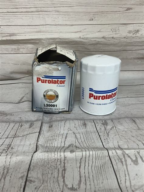 Purolator L30001 Cross Reference Oil Filters Oilfilter