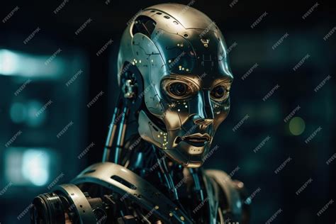 Premium Photo Artificial Intelligence Futuristic Technology Trends Concept Network Structure