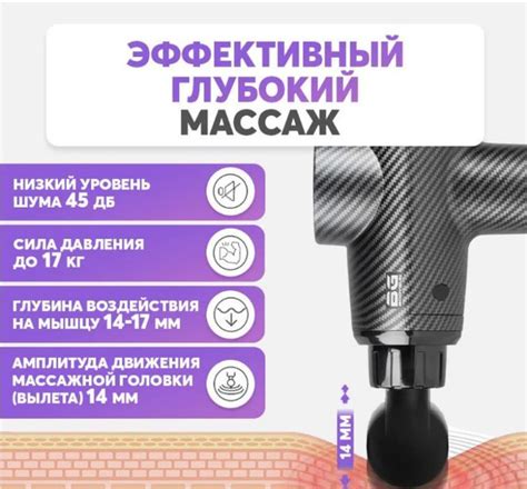 BODYGUN перкуссионный массажер для тела, ударный электрический ...