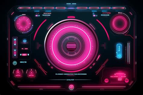 Realistic Neumorphic Design User Interface Elements Premium Ai Generated Image