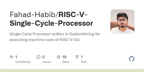 Github Fahad Habibrisc V Single Cycle Processor Single Cycle Processor Written In